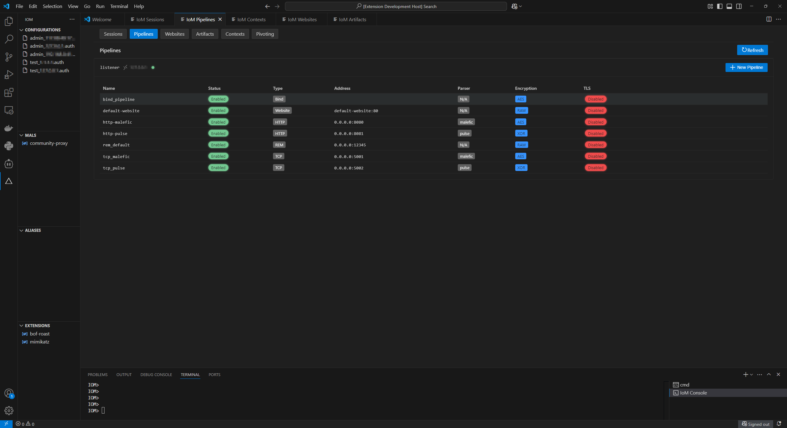 IoM v0.1.0 代替CobaltStrike的最后四块碎片 - ChainReactor Wiki